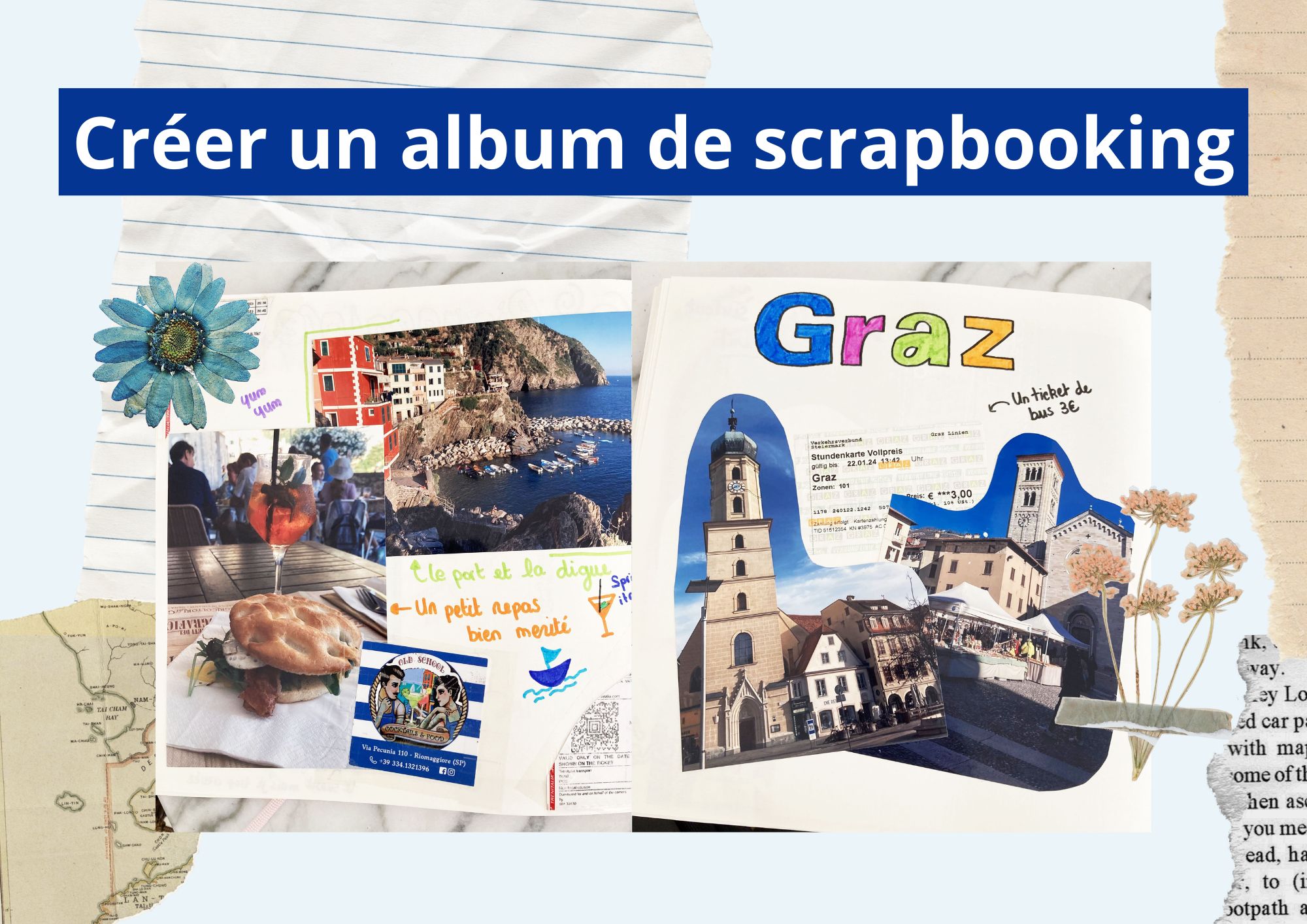 Guide pratique pour créer un album de scrapbooking (avec exemples ...